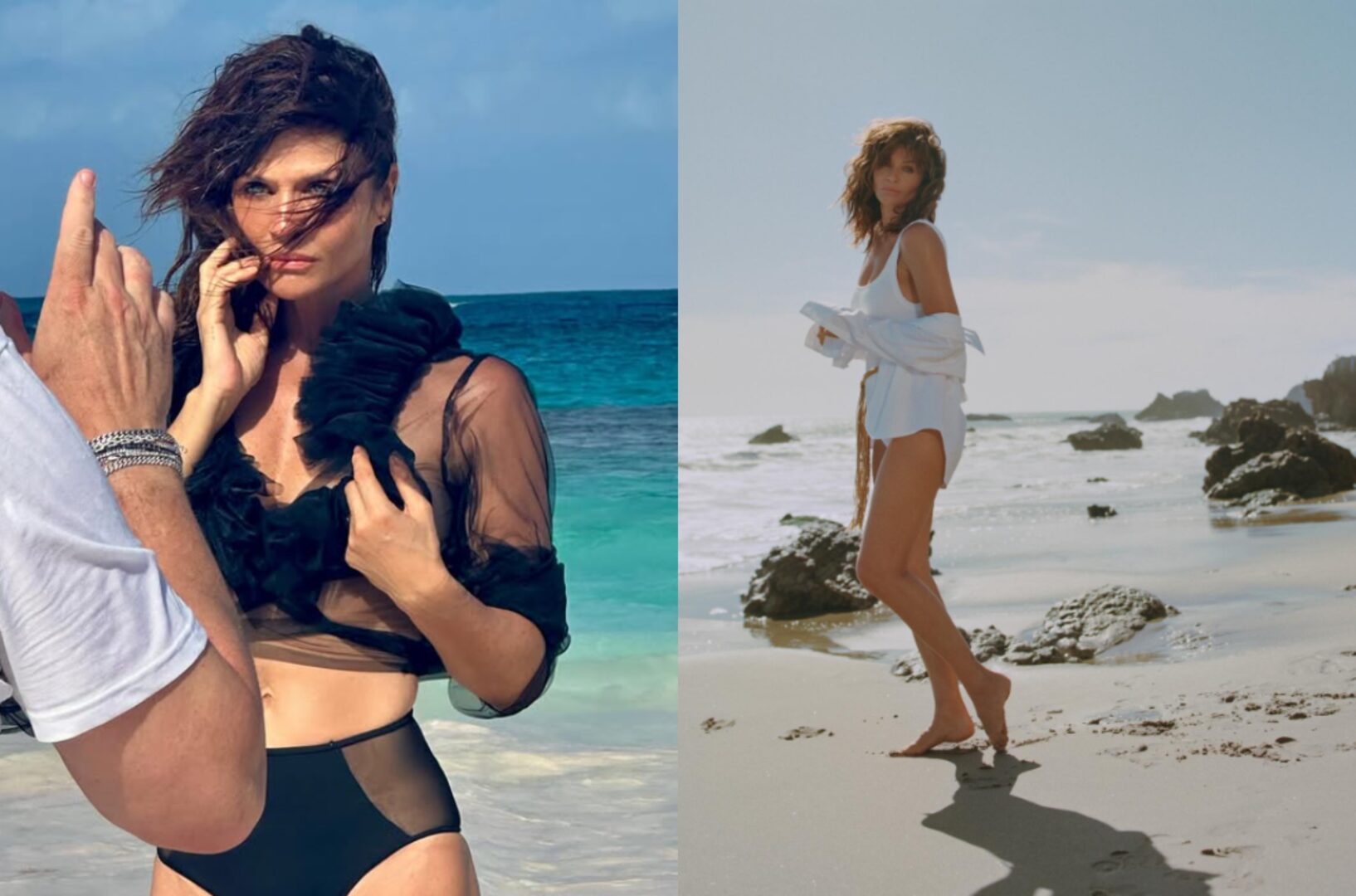 Со своите фотографии во бикини воодушевува, а нејзиното прекрасно лице ве остава без здив дури и ...